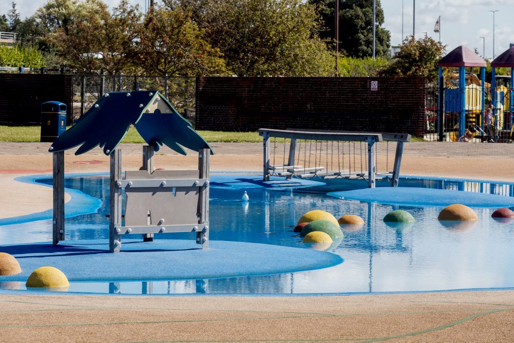 Hilsea Splash Pool Surfacing Project by DCM Surfaces