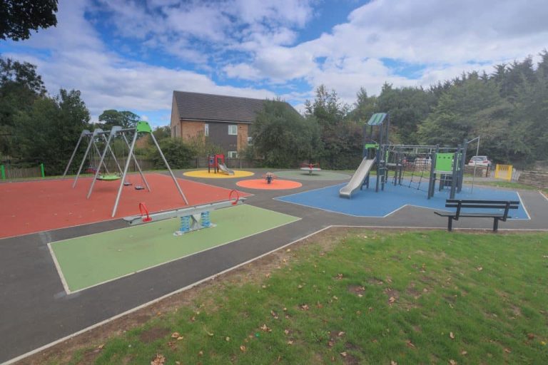 Hall Lane Play Area Surfacing Project by DCM Surfaces