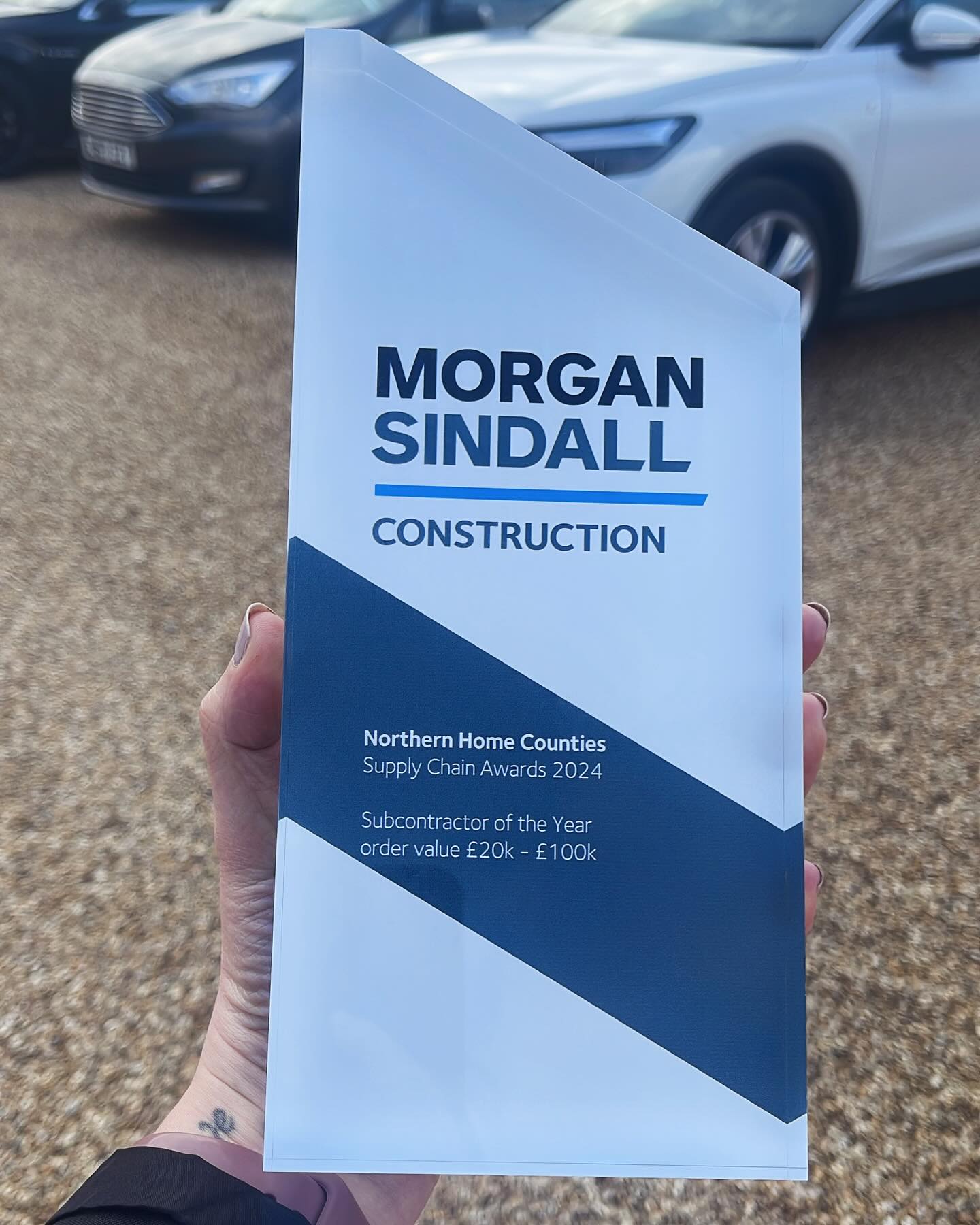 DCM Surfaces Honoured as Subcontractor of the Year by Morgan Sindall ...